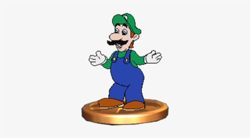 Gay Luigi Trophy - Cartoon Transparent PNG - 655x480 - Free Download on ...