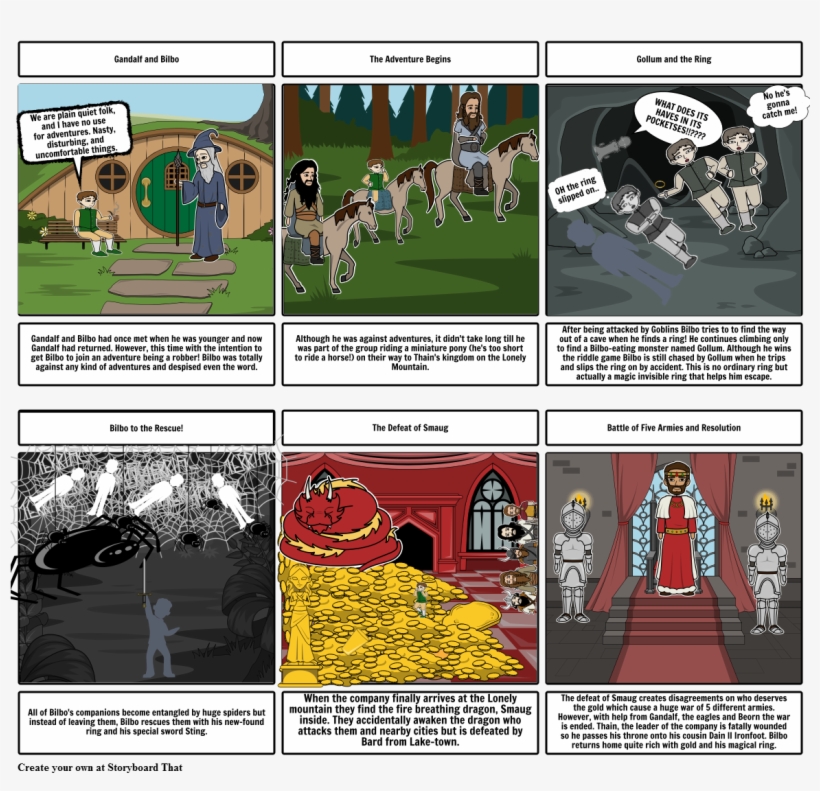 The Hobbit - Cartoon Transparent PNG - 1164x1086 - Free Download on NicePNG