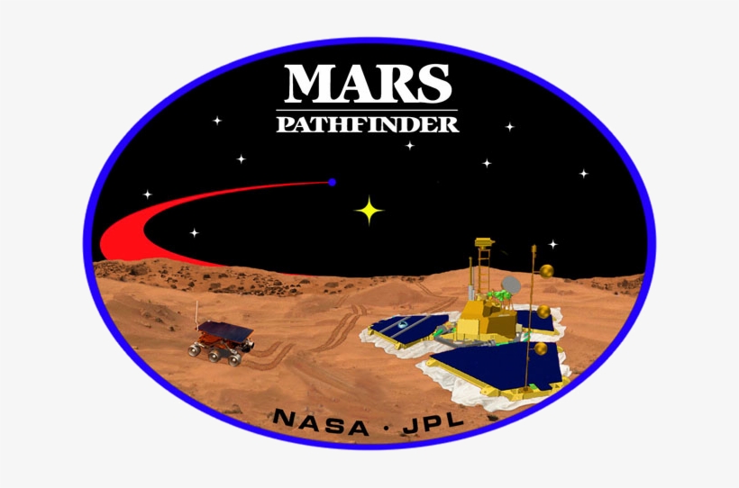 Mars Pathfinder Insignia - Mars Pathfinder Mission Patch Transparent ...
