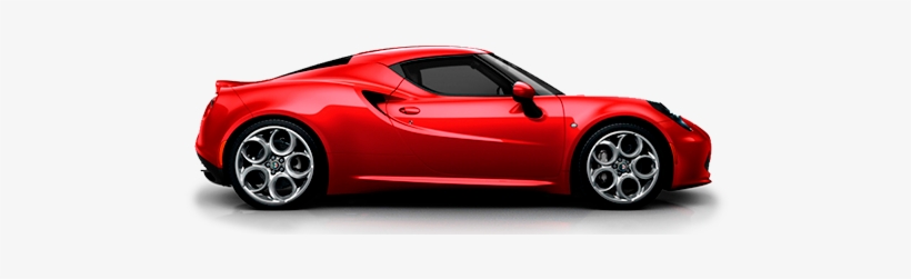 Red Car Side View Png