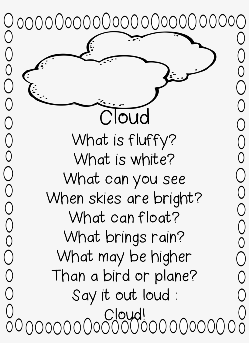 Free Printable Poems For First Graders