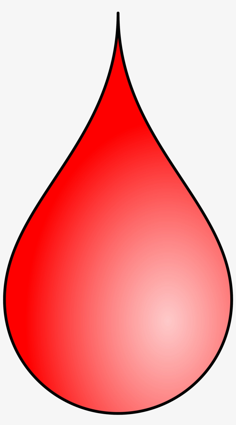 File Red Tearshape Wikimedia Commons Open - Red Tear Clip Art ...