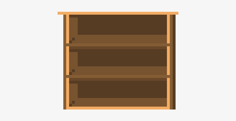 Shelf - Pixel Art Transparent PNG - 470x390 - Free Download on NicePNG