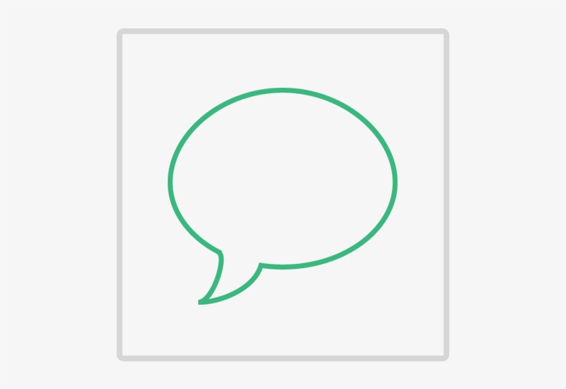 Comment - Circle Transparent PNG - 500x500 - Free Download on NicePNG