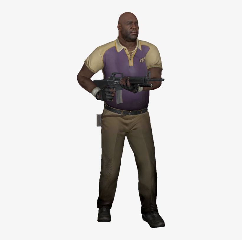 Coach M16a2 - Coach Left 4 Dead Png Transparent PNG - 300x731 - Free ...
