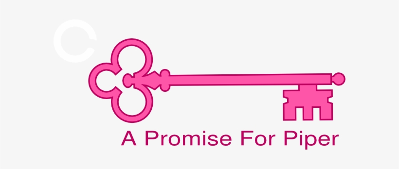 Pink Skeleton Key Clip Art At Clker - Pink Key Clipart Transparent PNG ...