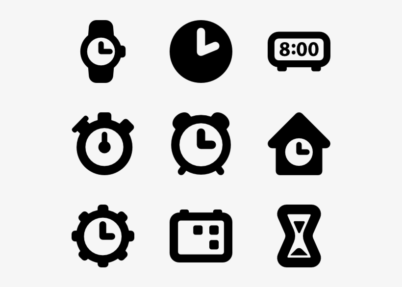 On Time 20 Icons - Watch Transparent PNG - 600x564 - Free Download on ...