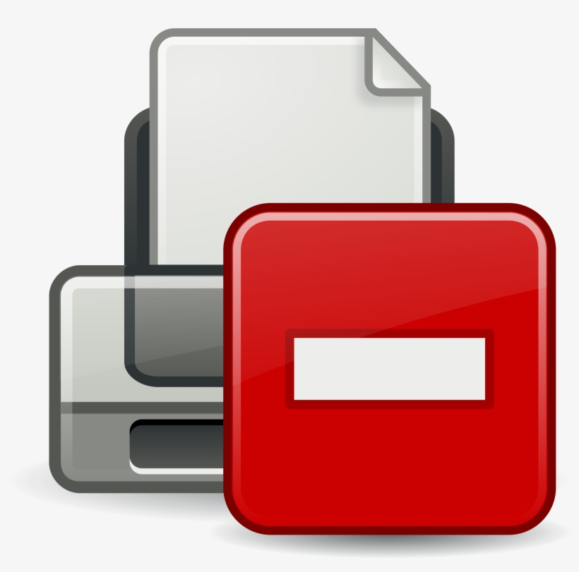 This Free Icons Png Design Of Printer Error Icon Transparent PNG ...