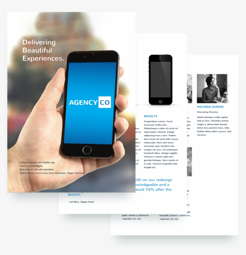 Ios Mobile App Proposal Template - Mobile App Proposal Transparent PNG ...