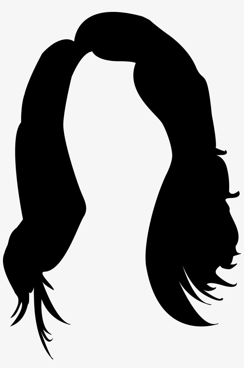 I - Hair Outline Png Transparent PNG - 1706x2490 - Free Download on NicePNG