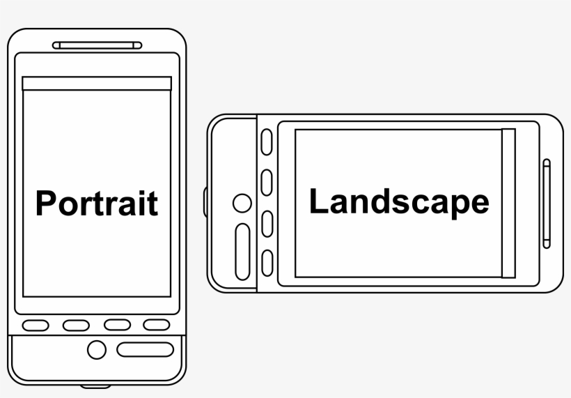 This Free Icons Png Design Of Portrait V Landscape Transparent PNG ...