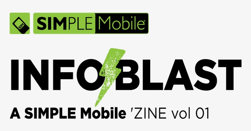 A Simple Mobile Zine Vol - Simple Mobile - Reup Prepaid Card - Green ...