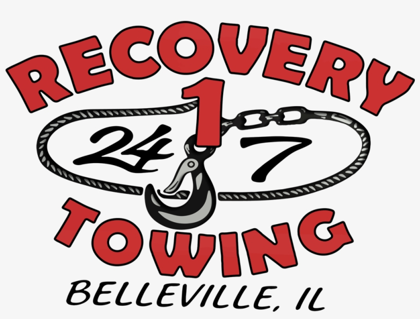 Recovery 1 Towing - Towing Recovery Service Logo Transparent PNG ...