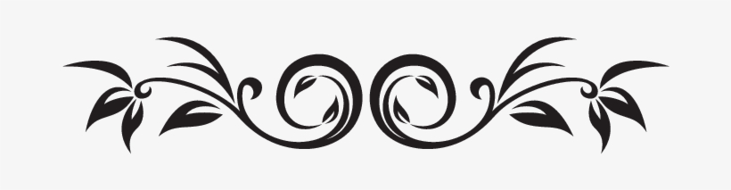 Download Decorative Leaf Scroll Decals Stickers - Text Decoration ...