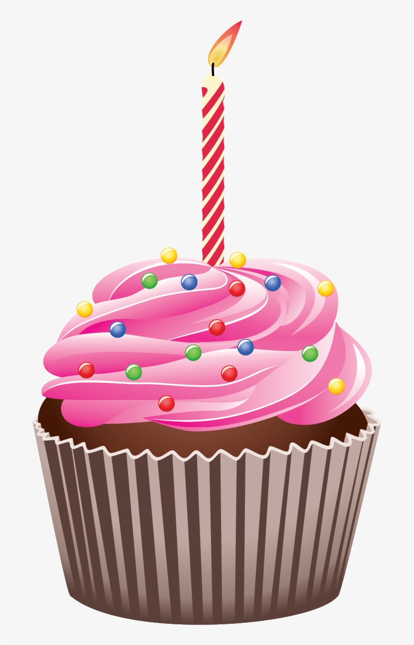 Download Birthday Cupcake Png - Birthday Cupcake Clip Art - HD ...