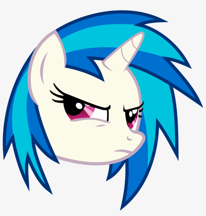 Vinyl Scratch Human Drawing