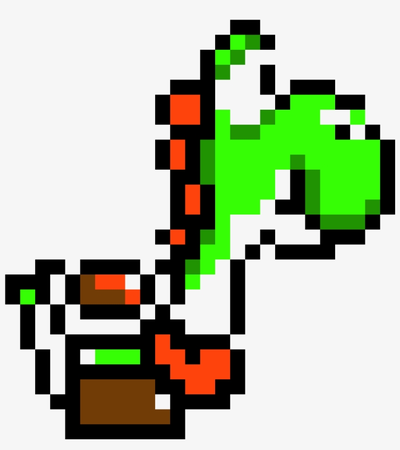 Download Yoshi - Yoshi Pixel Art - HD Transparent PNG - NicePNG.com