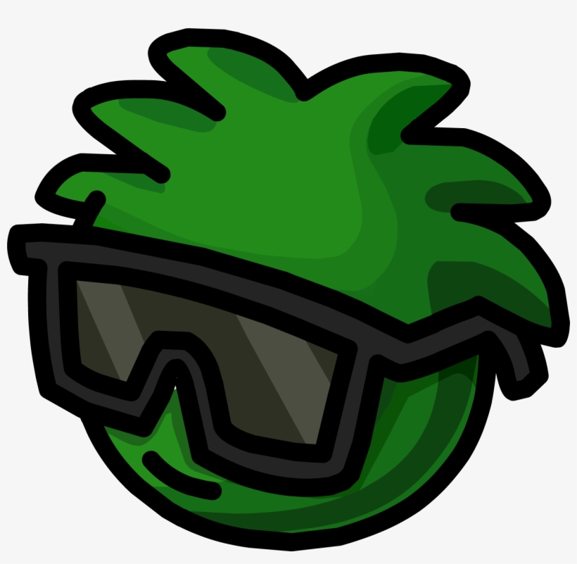 Green Puffle Mannequin Gift Shop - Club Penguin Equipment Rack ...