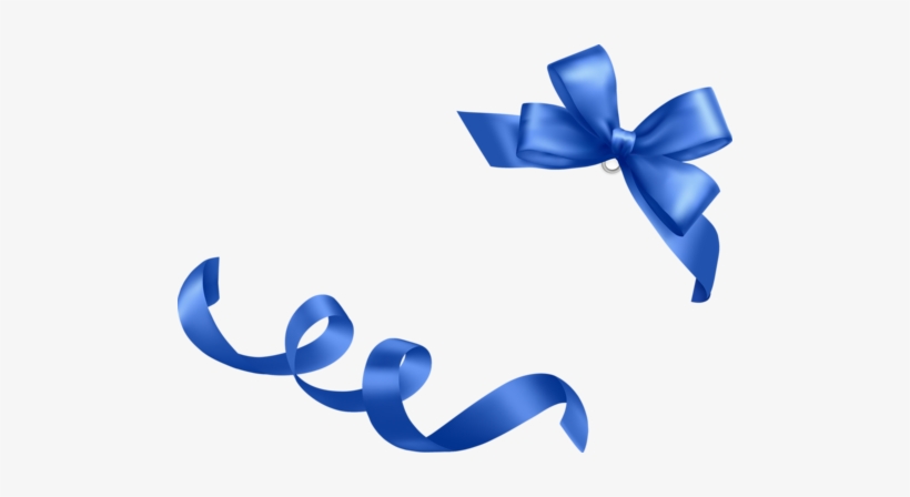 Ribbon Png - Blue Gift Ribbon Png Transparent PNG - 500x368 - Free ...