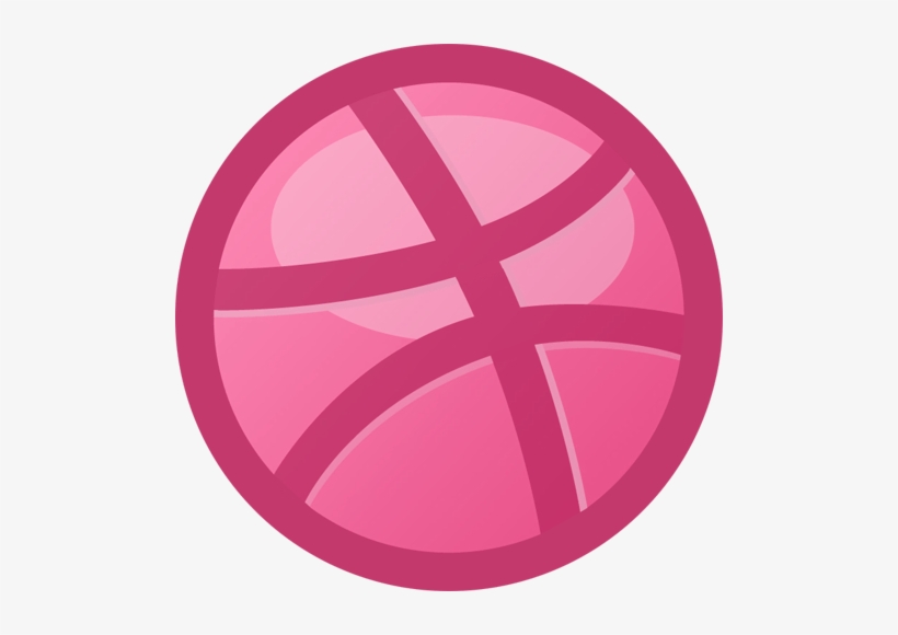 Dribbble Twitter - Dribbble Logo Transparent PNG - 500x500 - Free ...