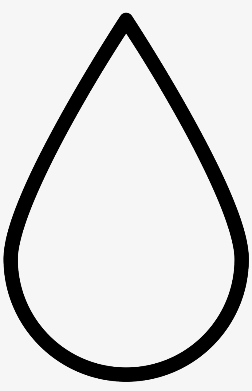 Rain Drop Outline - Cliparts.co 7D1