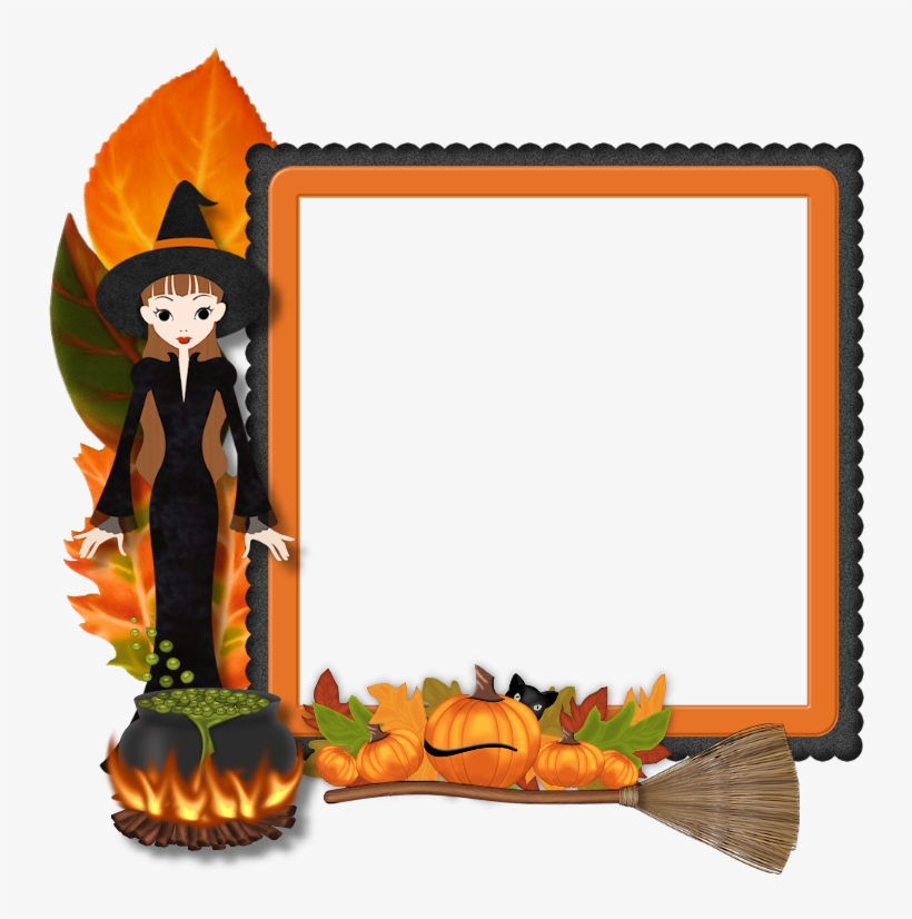 Best Free Frame Halloween Png Image - Halloween Photo Frame Png ...