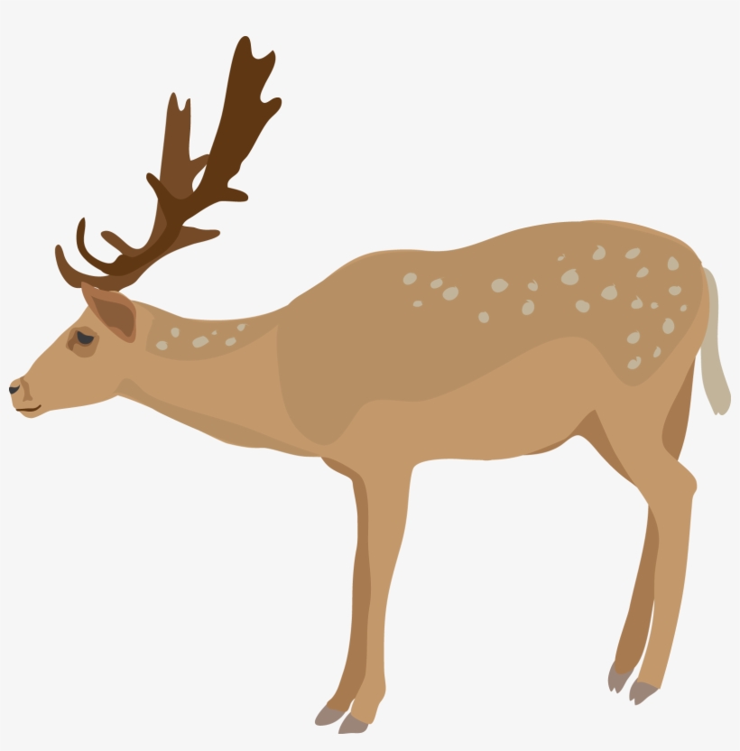 Download Free Icons Png - Deer Clipart Transparent Background - HD ...