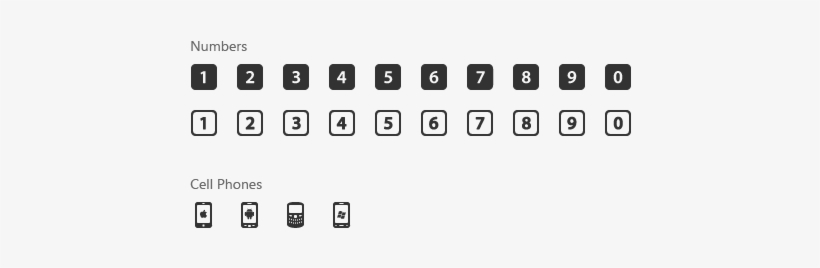 Download Windows 8 Icons Numbers - Numbers Icons Png - HD Transparent ...