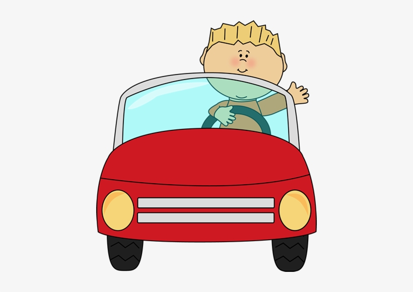 Download Driving Png File - Boy Driving A Car Clipart - HD Transparent ...