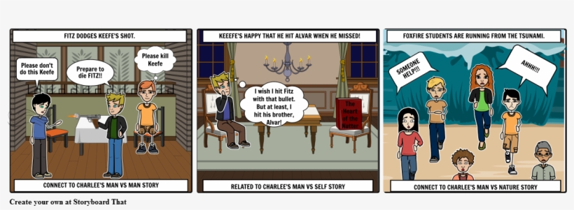 Keefe And Fitz Fighting - Storyboard Transparent PNG - 1164x385 - Free ...