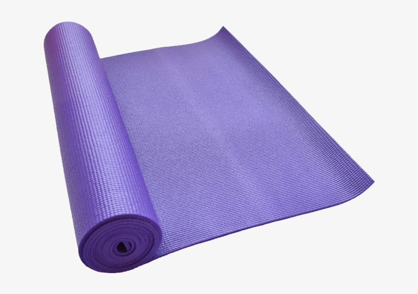 Bareneed Yoga Deep Purple - 6mm Yoga/pilates Mat - - Purple Transparent ...