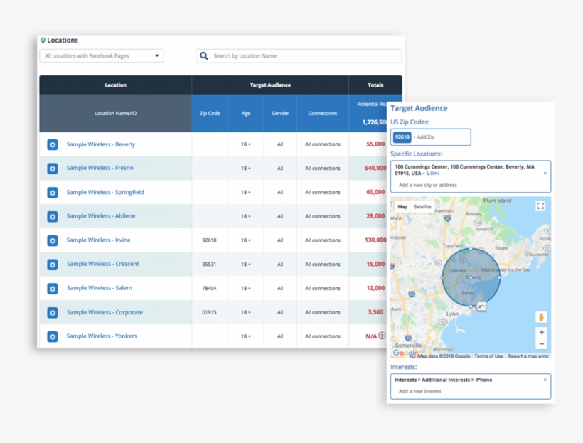 Verizon Facebook Ad Transparent PNG - 1000x563 - Free Download on NicePNG