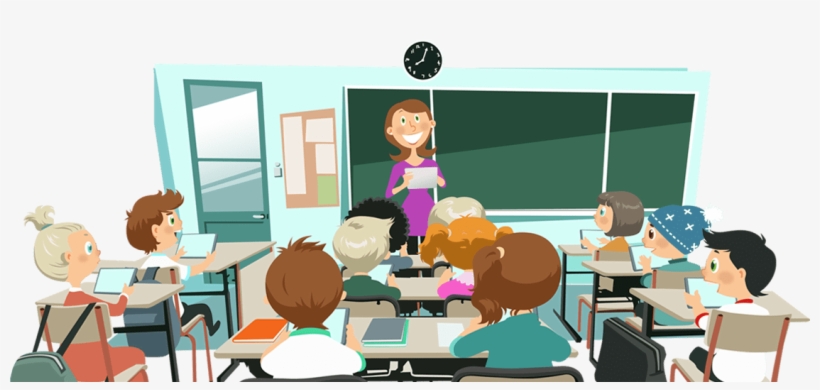 Transparent Teacher Classroom - Student In Class Png Transparent PNG ...