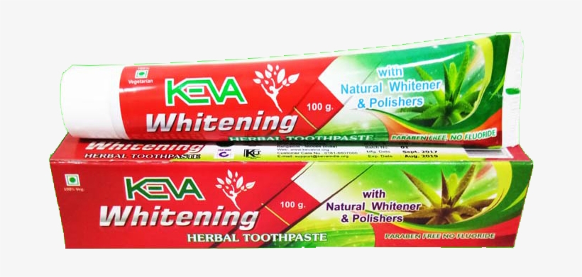 Keva Whitening Toothpaste - Keva Toothpaste Transparent PNG - 800x600 ...