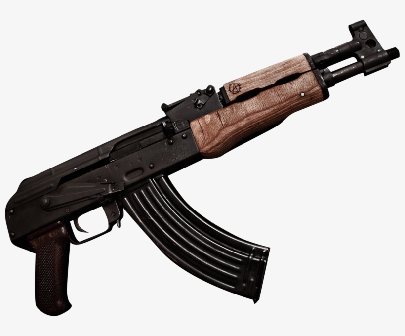 Draco Gun Png Clip Stock - Ak Kalashnikov Gasmask Weapon 24x18 Print ...