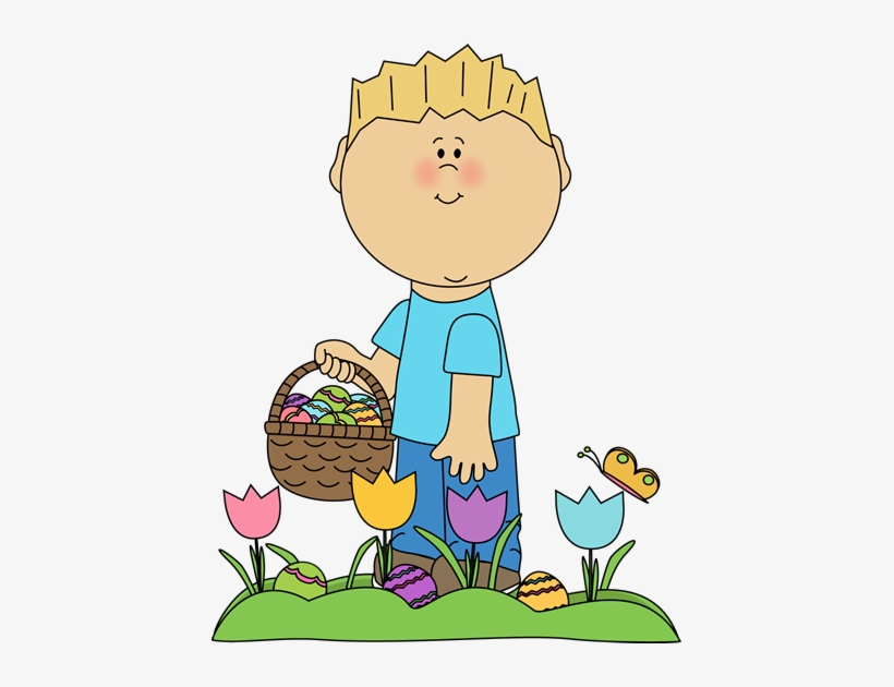Easter Kids Clip Art Transparent PNG - 431x550 - Free Download on NicePNG