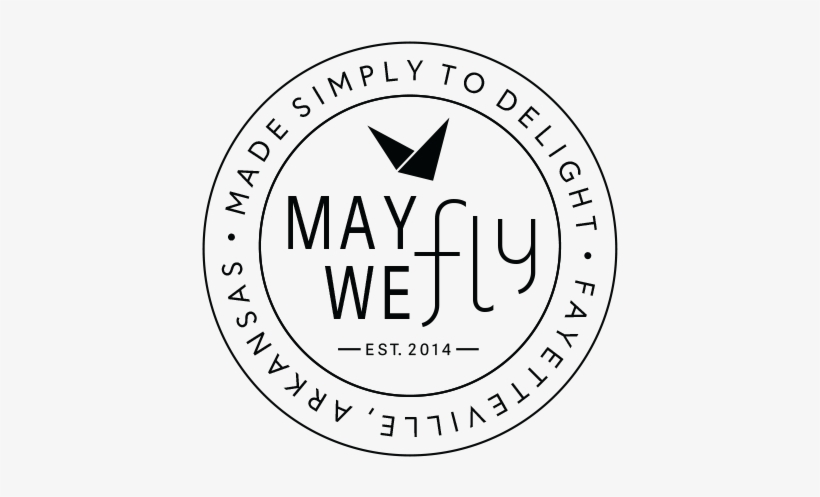 May We Fly Logo Stamp, Watercolor Artwork, Desk Stationery ...