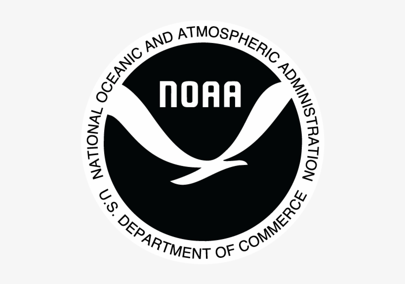Noaa Black And White Official Logo - National Oceanic And Atmospheric ...