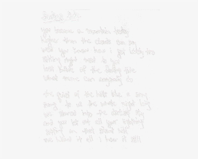 Fading Tide - John Faraone Transparent PNG - 500x581 - Free Download on ...