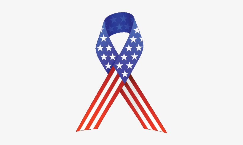 American Flag Ribbon - Veterans Day Ribbon Transparent PNG - 318x414 ...