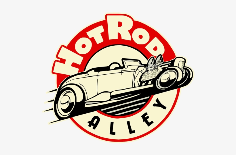 Hot Rod Alley And Thegarages - Hot Rod Garage Logo Transparent PNG ...