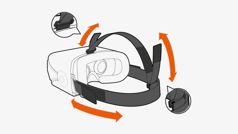 Virtual Headset Diagram - User Guide Transparent PNG - 517x387 - Free ...
