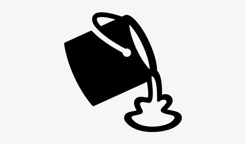 Paint Bucket Vector - Icon Fill With Color Transparent PNG - 400x400 ...