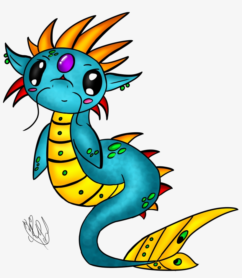Chibi Water Dragon