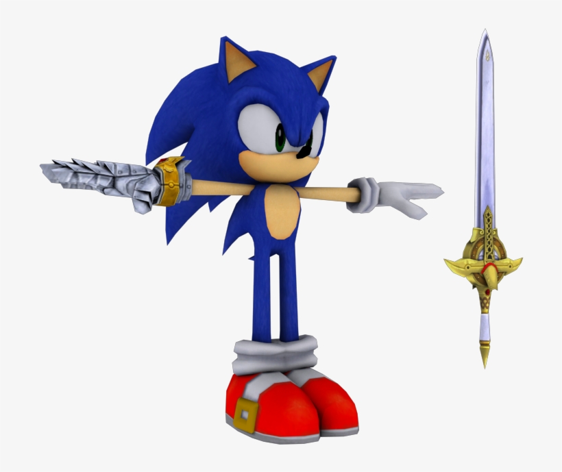 Download Zip Archive - Sonic And The Black Knight Model Transparent PNG ...