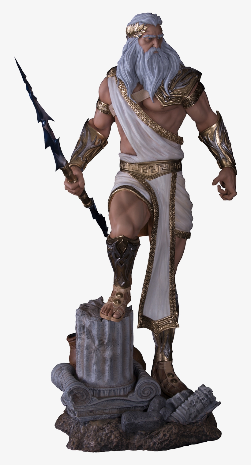 Download This Product Ships In One Box - Statue Zeus Png - HD ...