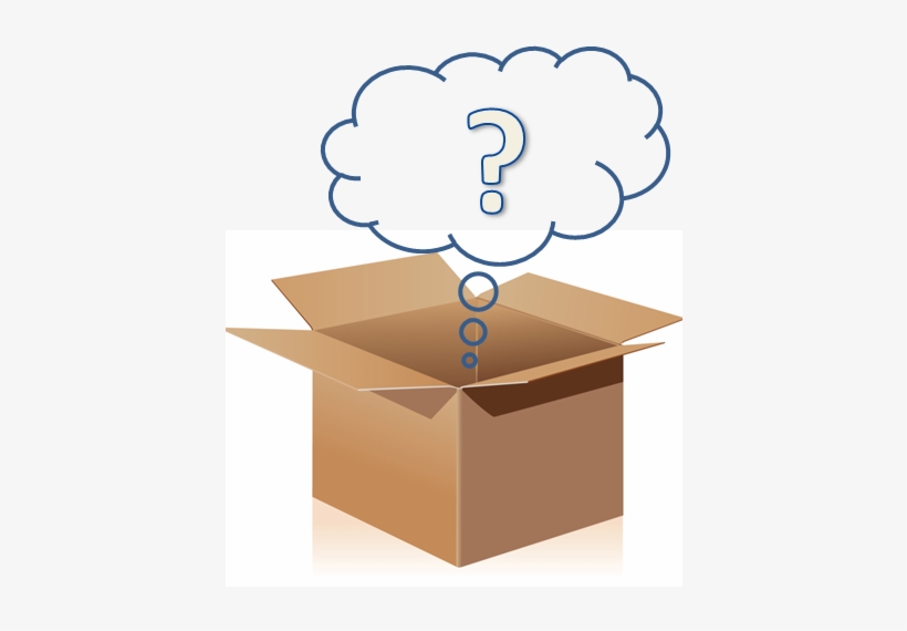 Mystery Box - Mystery Box Cartoon Transparent Transparent PNG - 415x515 ...