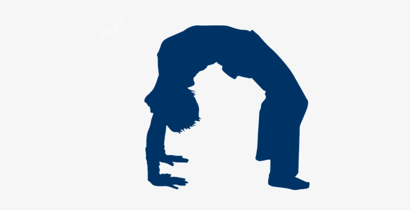 Download Yoga Exercise Gymnastics Stretch Sport Pos - Backbend Png - HD ...
