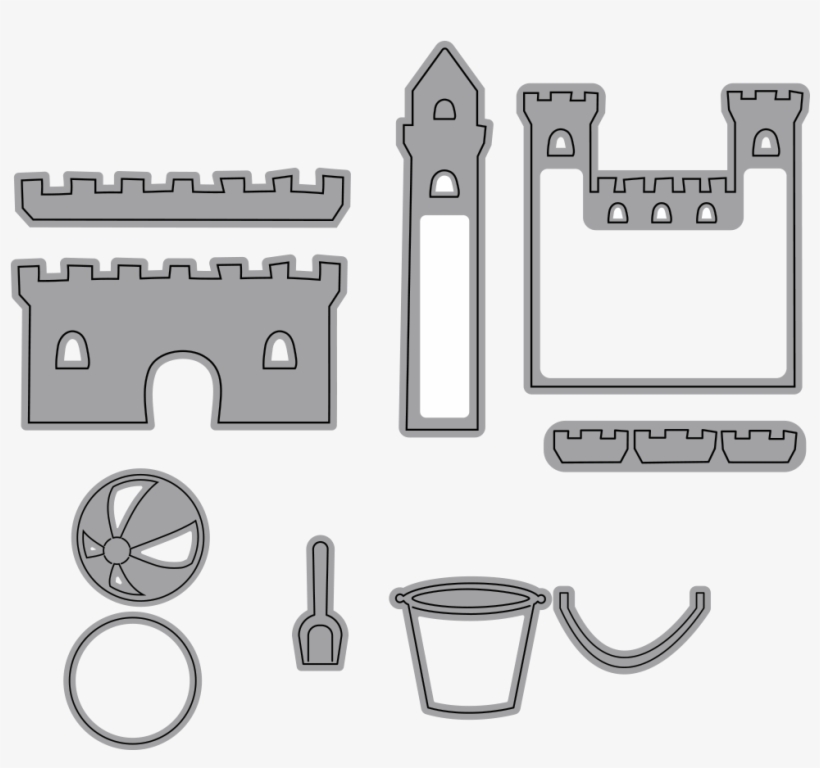 Sand Castle Transparent PNG - 1000x1000 - Free Download on NicePNG