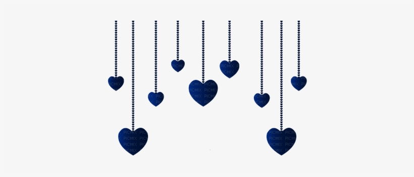 Blue Hearts Border - Hd Heart Png Transparent PNG - 400x300 - Free ...